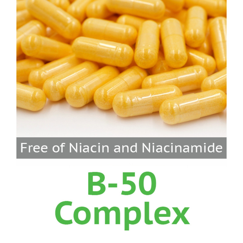 B Complex 50 mg B3 Free (100 Count)